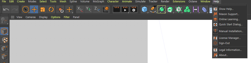 CINEMA 4D 한국 유저그룹 - C4d Content Browser에 Preset 모델링 프리셋이 없습니다.